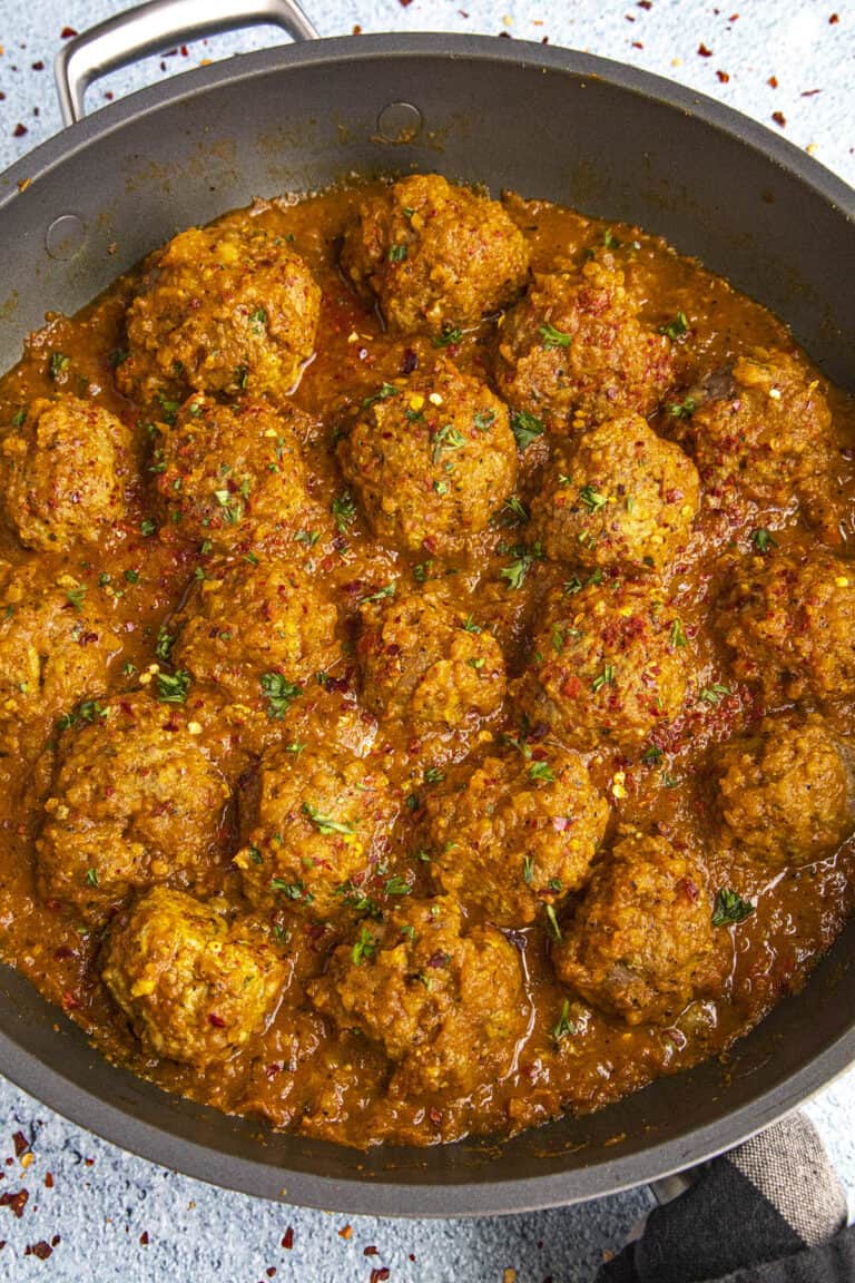 Curry Meatballs - Chili Pepper Madness