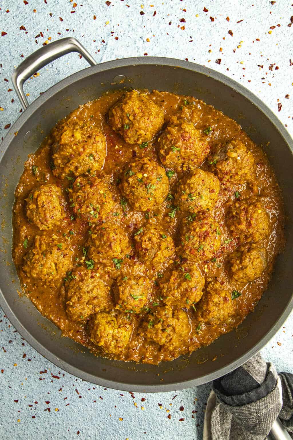 Curry Meatballs - Chili Pepper Madness