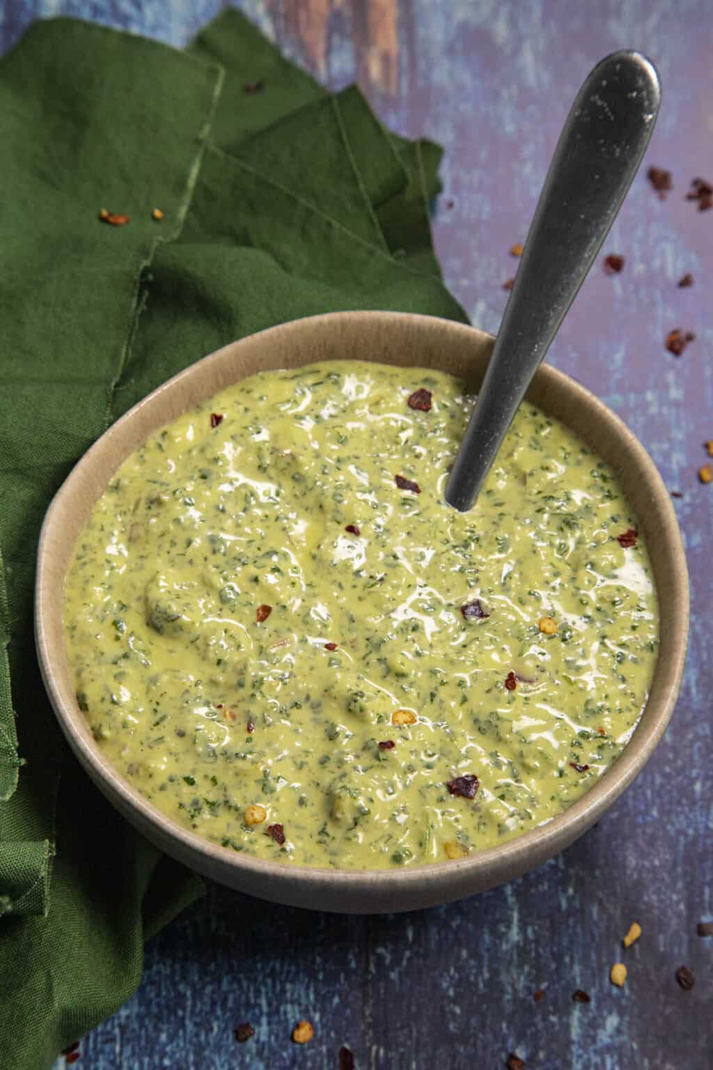 Aji Verde (Peruvian Green Sauce Recipe) - Chili Pepper Madness