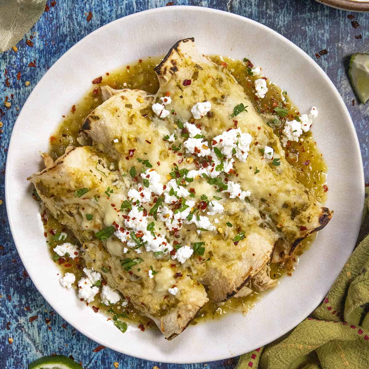 Mexican Enchiladas Verdes