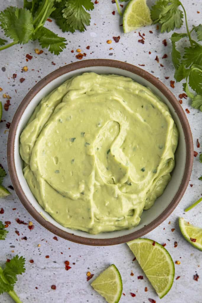 Avocado Crema Recipe - Chili Pepper Madness