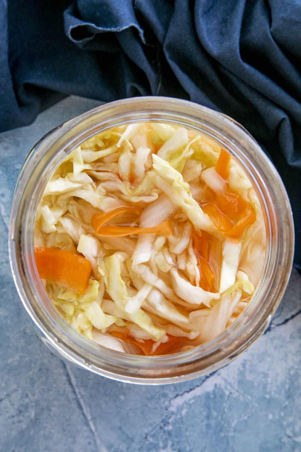 Curtido (Salvadoran Cabbage Slaw) - Chili Pepper Madness