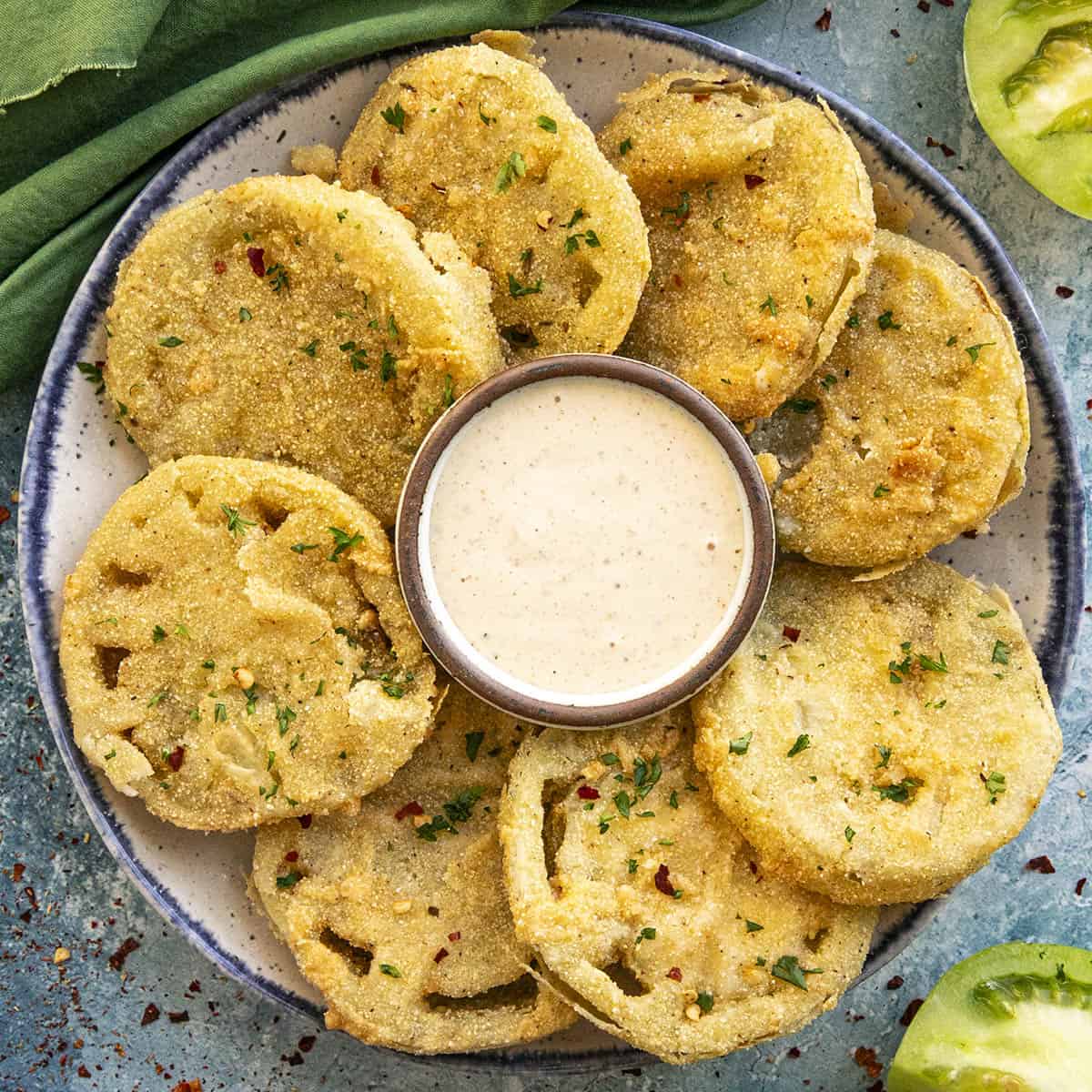 Fried Green Tomatoes Recipe - Chili Pepper Madness
