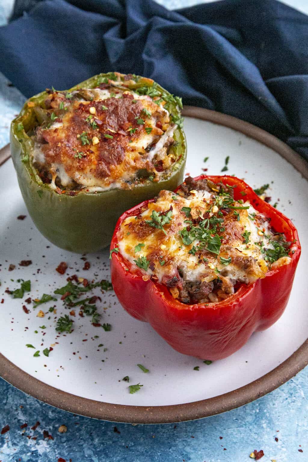 Classic Stuffed Peppers - Chili Pepper Madness