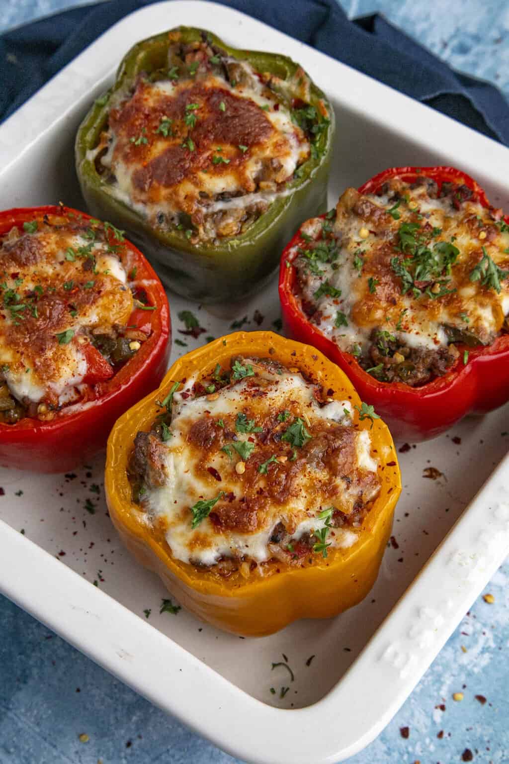 Classic Stuffed Peppers - Chili Pepper Madness