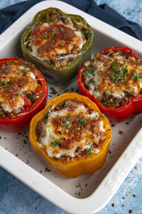 Classic Stuffed Peppers - Chili Pepper Madness