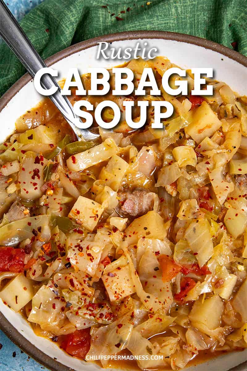 Cabbage Soup Recipe - Chili Pepper Madness