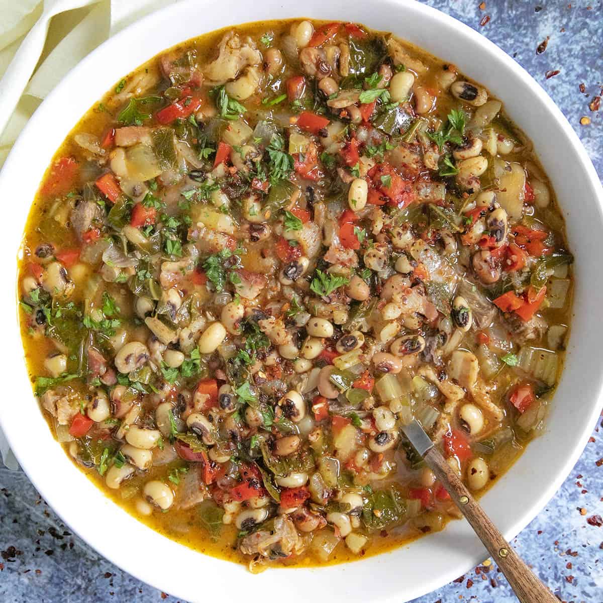 Black Eyed Peas Soup Recipe - Chili Pepper Madness