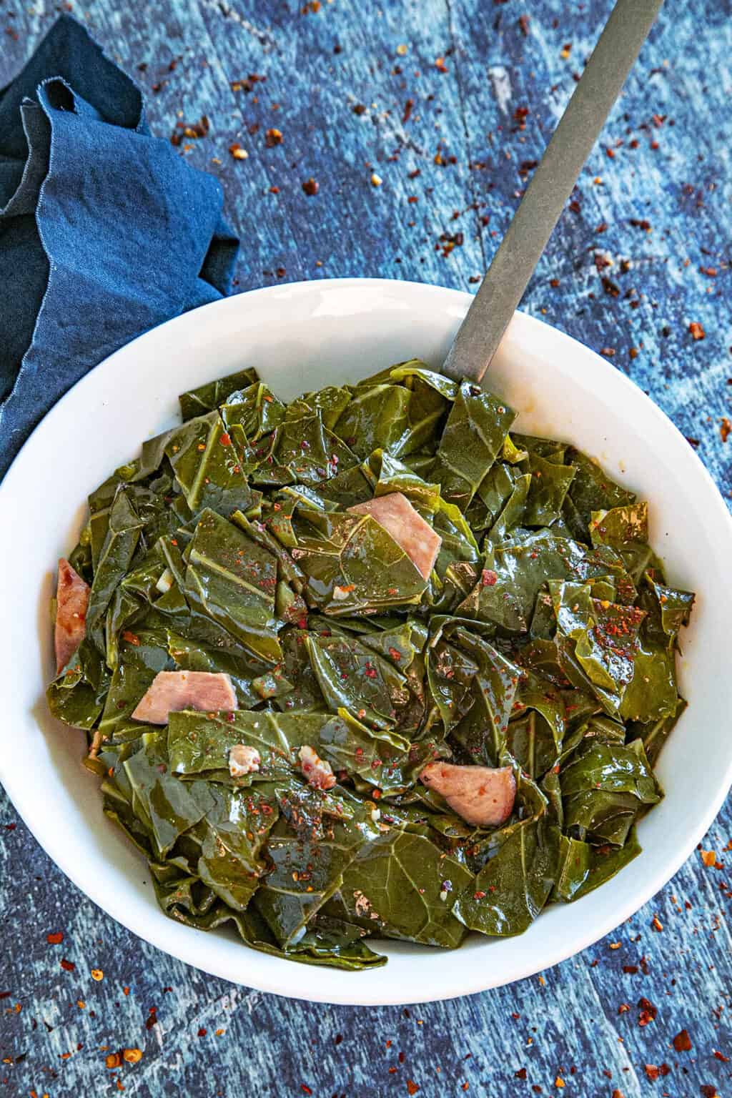 Southern Collard Greens Recipe - Chili Pepper Madness