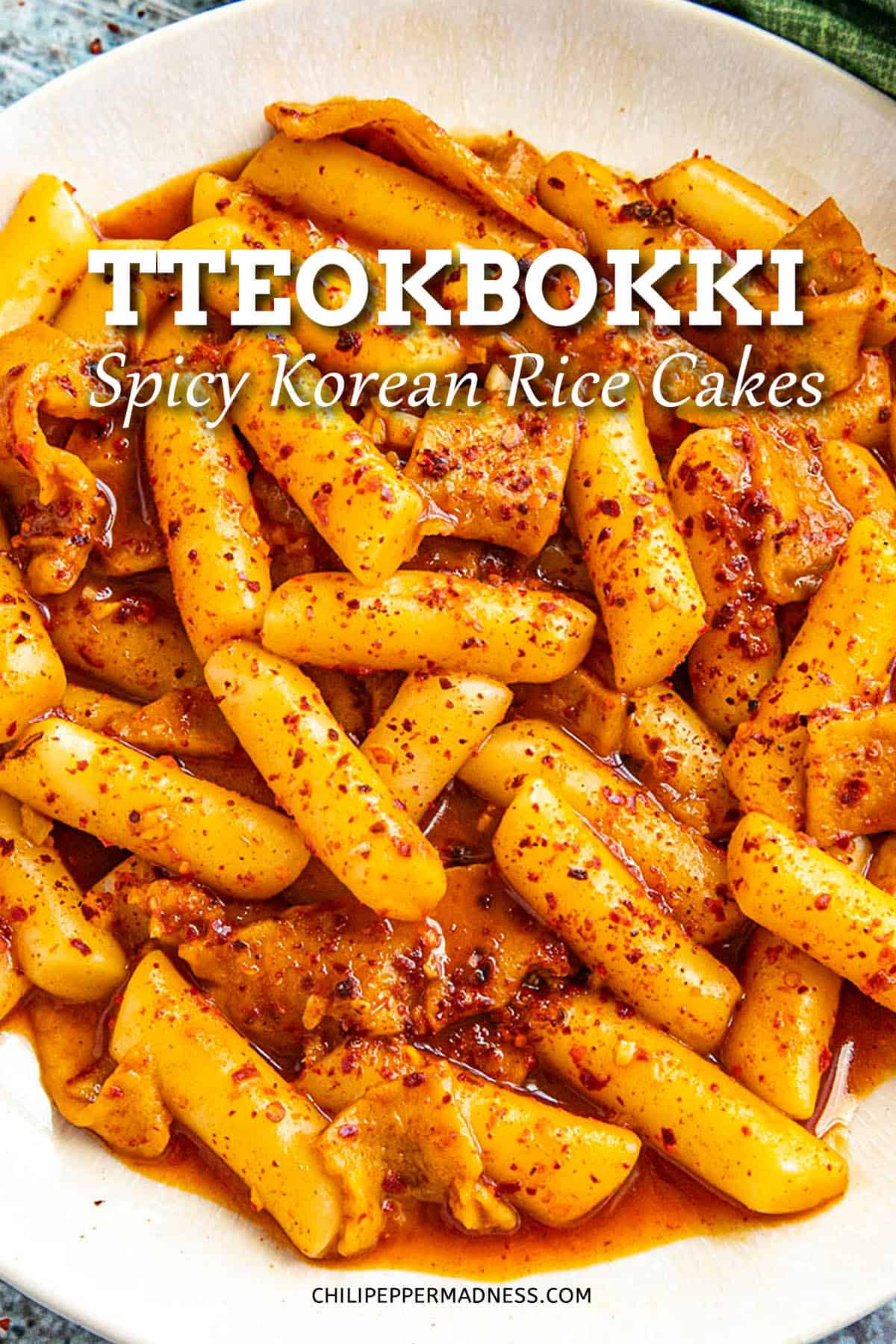 Tteokbokki Recipe (Spicy Korean Rice Cakes) - Chili Pepper Madness