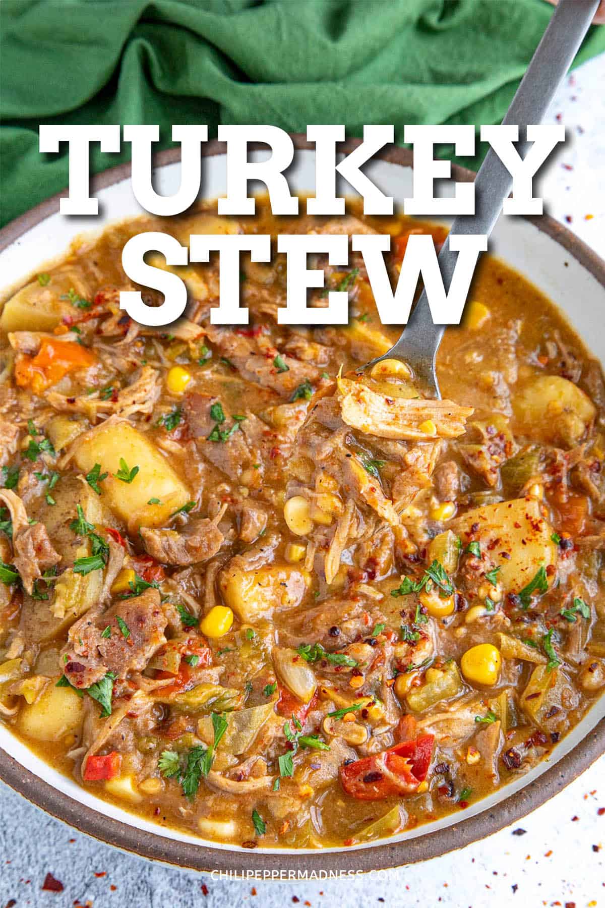 Turkey Stew Recipe - Chili Pepper Madness