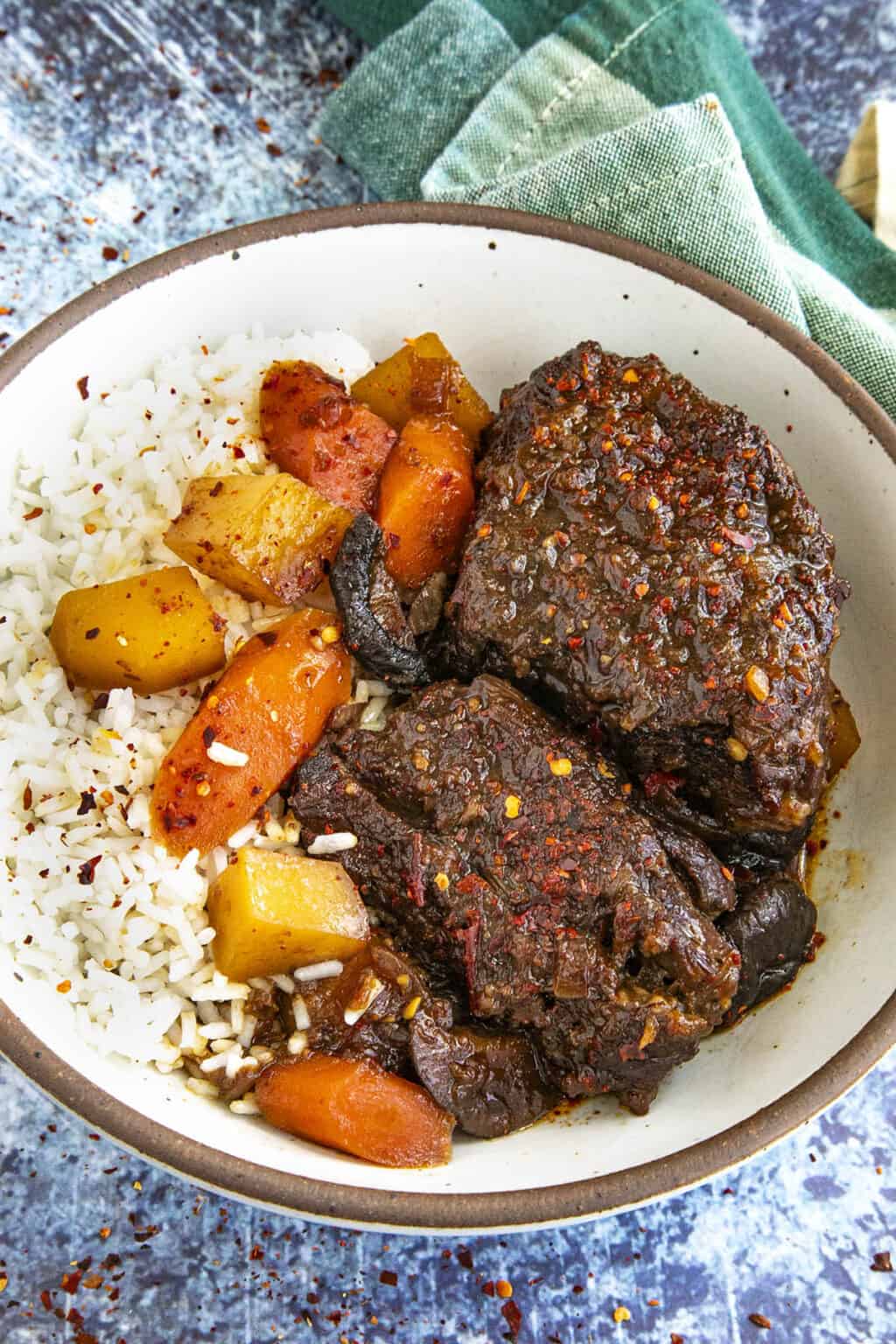 Galbi Jjim Recipe (Korean Braised Short Ribs) - Chili Pepper Madness