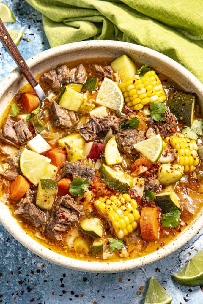 Caldo de Res Recipe (Mexican Beef Soup) - Chili Pepper Madness