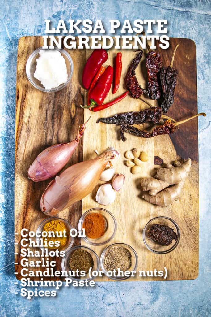 Laksa Recipe (Coconut Curry Laksa) - Chili Pepper Madness