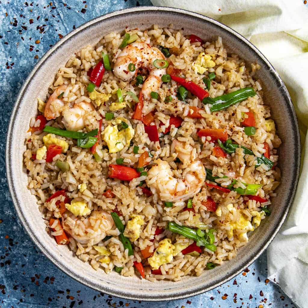 Thai Fried Rice Recipe - Chili Pepper Madness