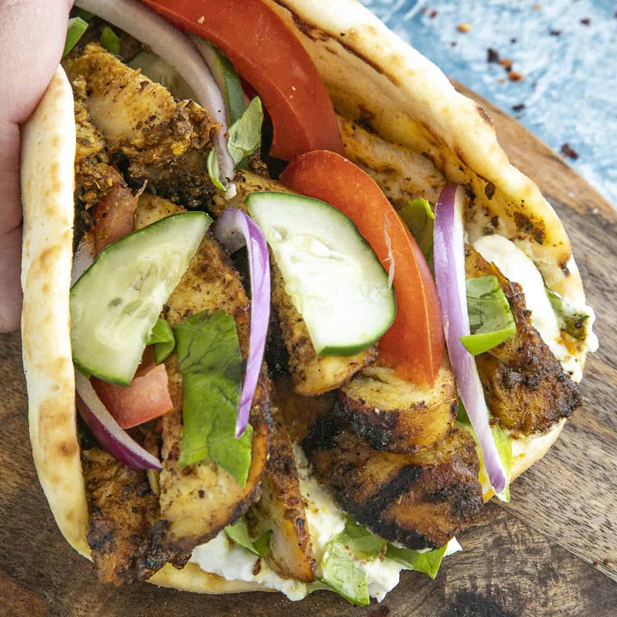 Chicken Shawarma Recipe - Chili Pepper Madness