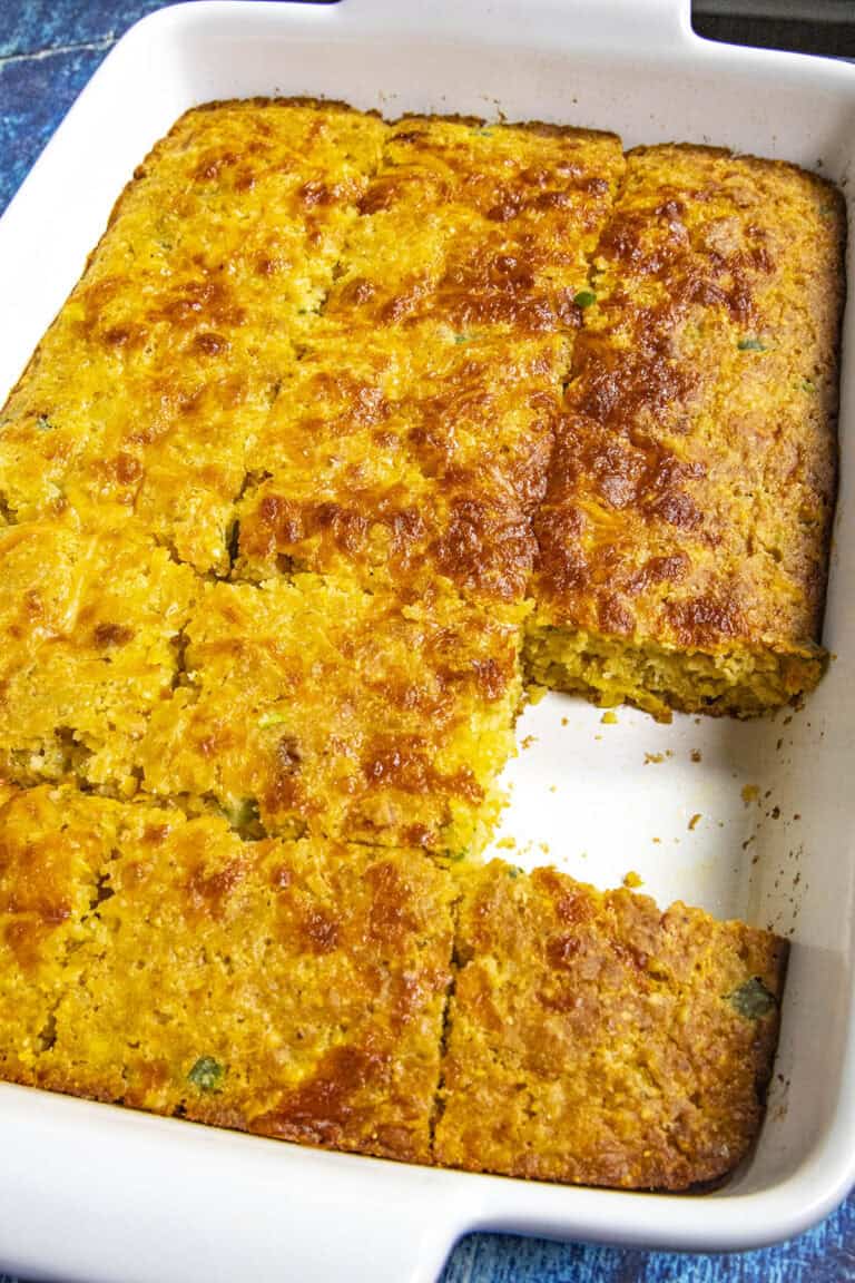 Mexican Cornbread - Chili Pepper Madness