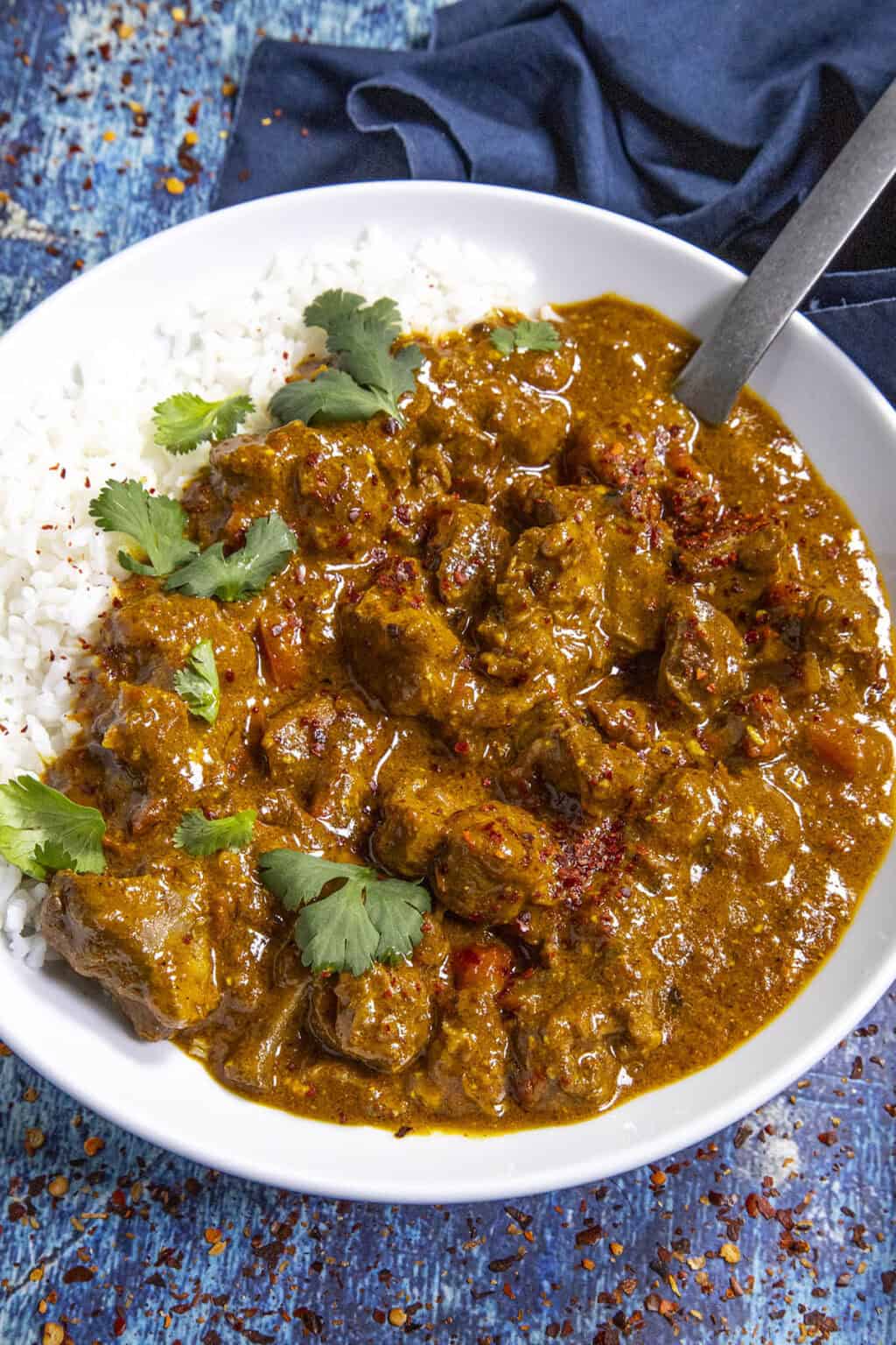Rogan Josh Recipe (Indian Lamb Curry) - Chili Pepper Madness