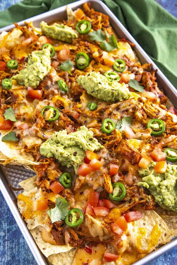 Chicken Nachos Recipe - Chili Pepper Madness