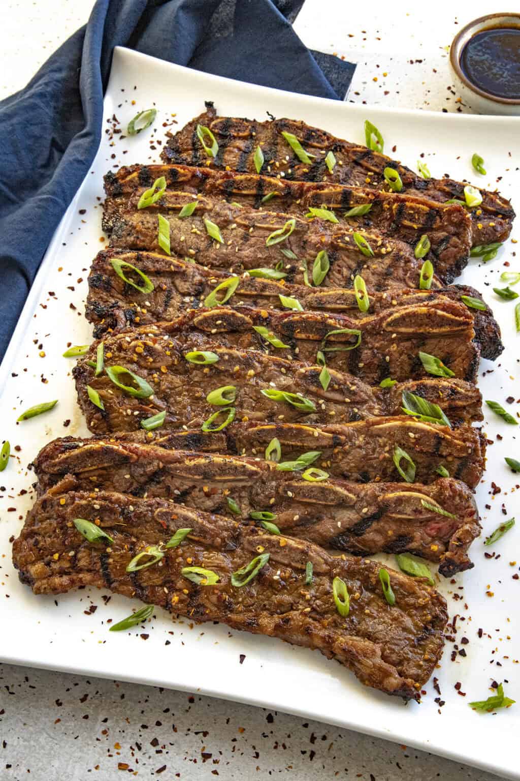 Galbi Recipe (Korean BBQ Beef Short Ribs) - Chili Pepper Madness