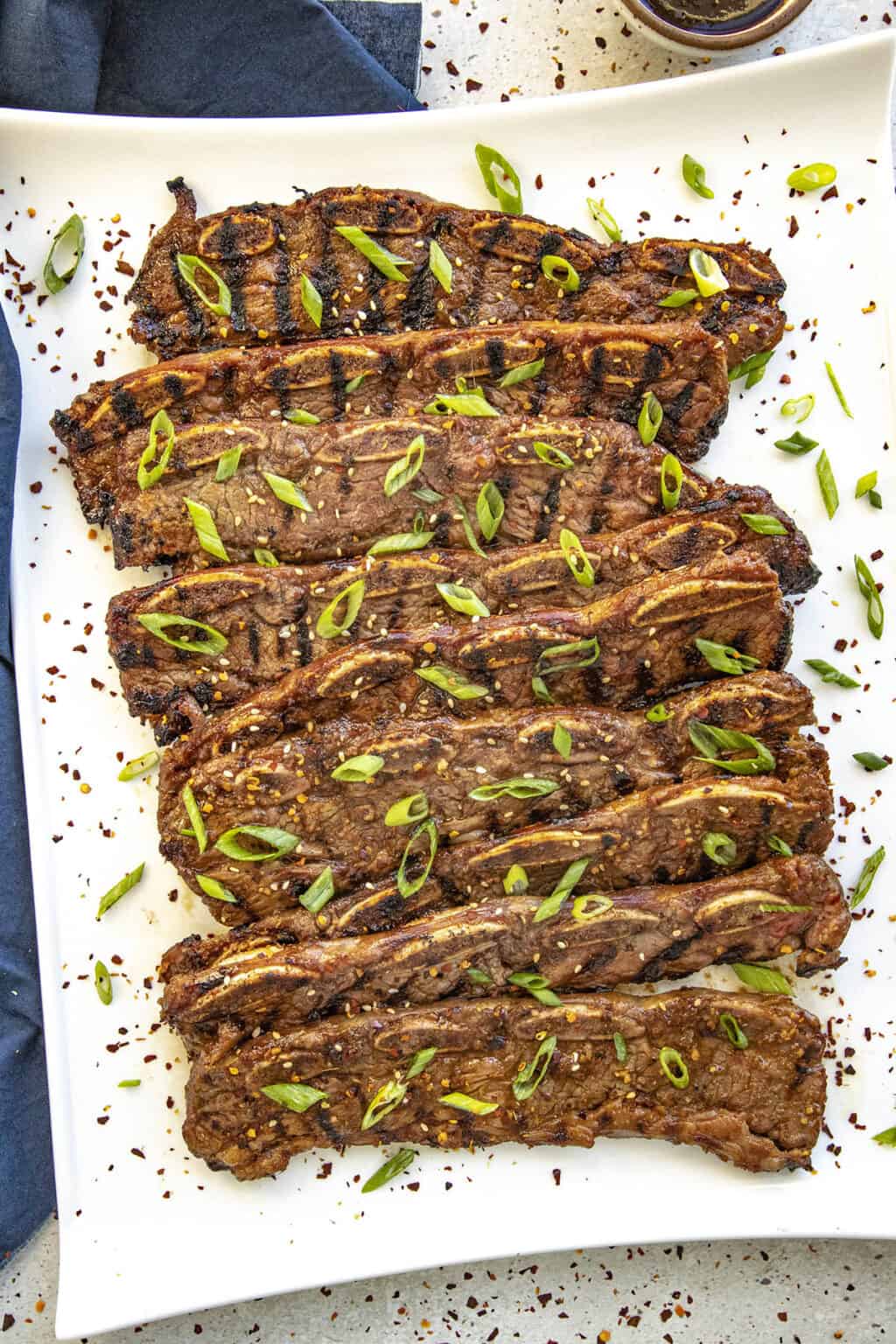 Galbi Recipe (Korean BBQ Beef Short Ribs) - Chili Pepper Madness