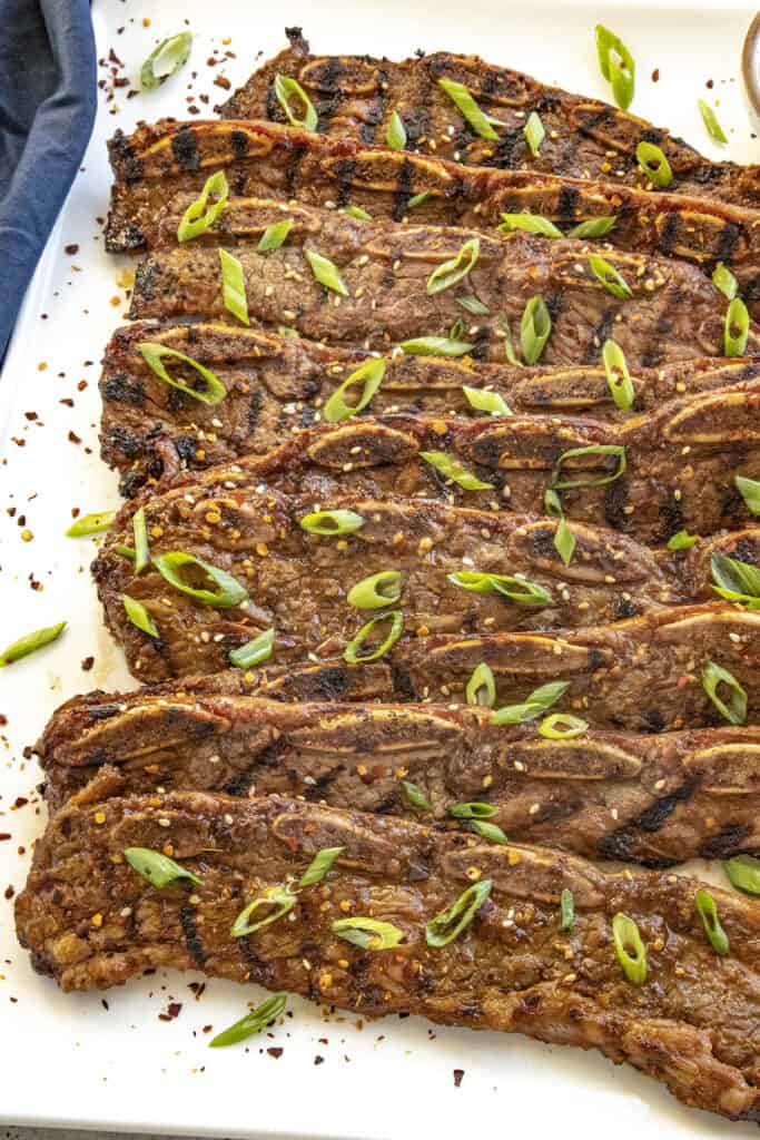 Galbi Recipe (Korean BBQ Beef Short Ribs) - Chili Pepper Madness