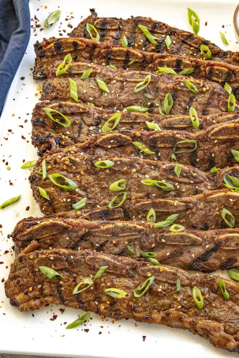 Galbi Recipe (Korean BBQ Beef Short Ribs) - Chili Pepper Madness