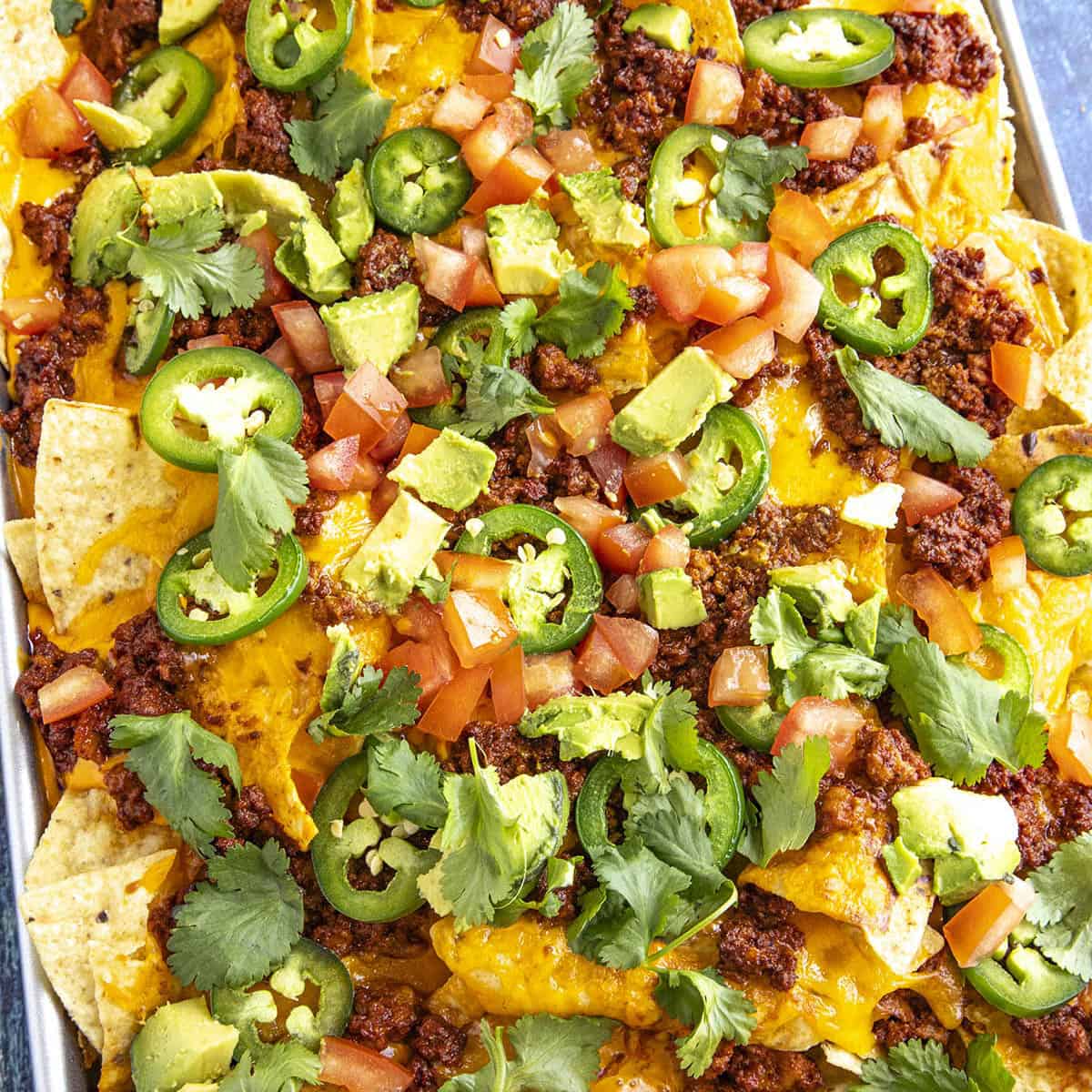 Mike's Late Night Nachos Recipe (Loaded Nachos) - Chili Pepper Madness