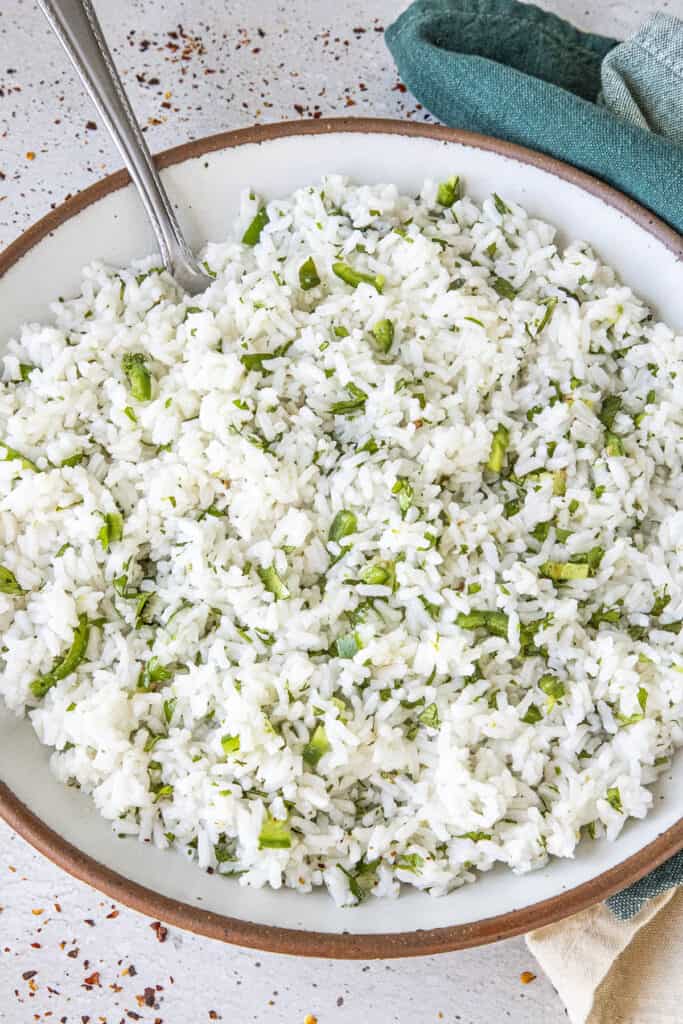 Cilantro Lime Rice Recipe - Chili Pepper Madness