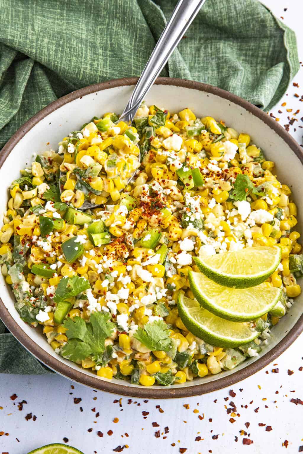 Esquites Recipe (Mexican Street Corn Salad) - Chili Pepper Madness