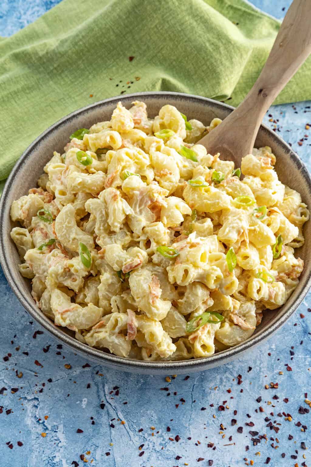 Hawaiian Macaroni Salad Recipe - Chili Pepper Madness