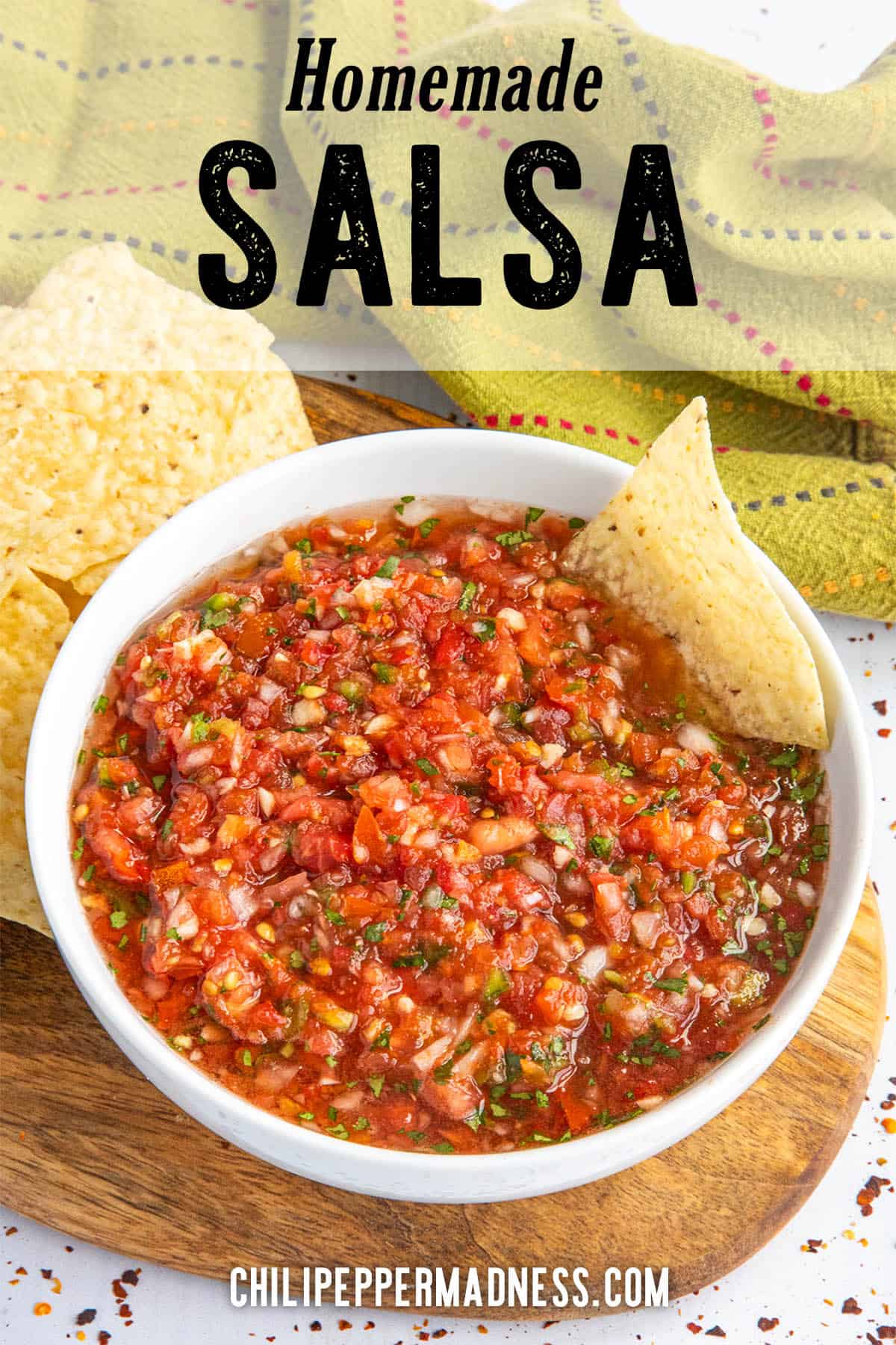 Salsa Recipe - Homemade Restaurant-Style Salsa - Chili Pepper Madness