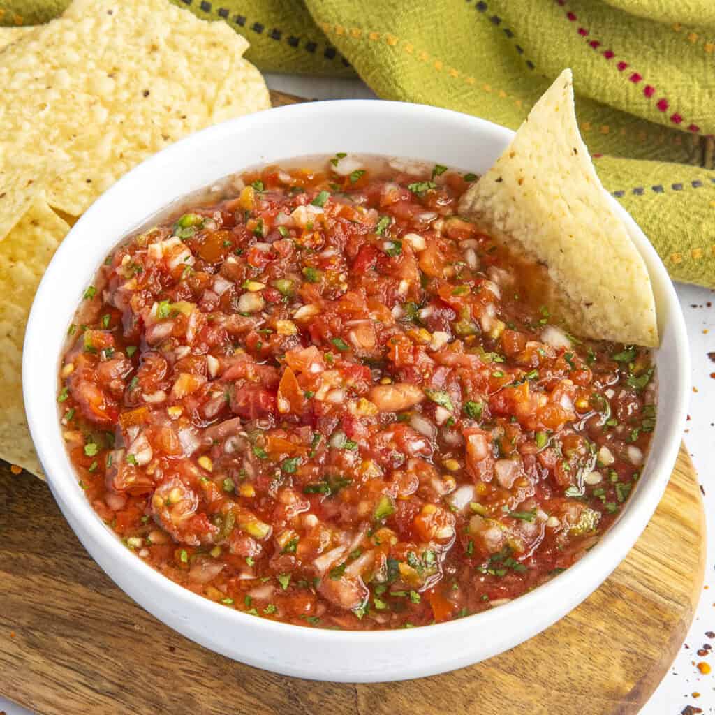 Salsa Recipe - Homemade Restaurant-Style Salsa - Chili Pepper Madness