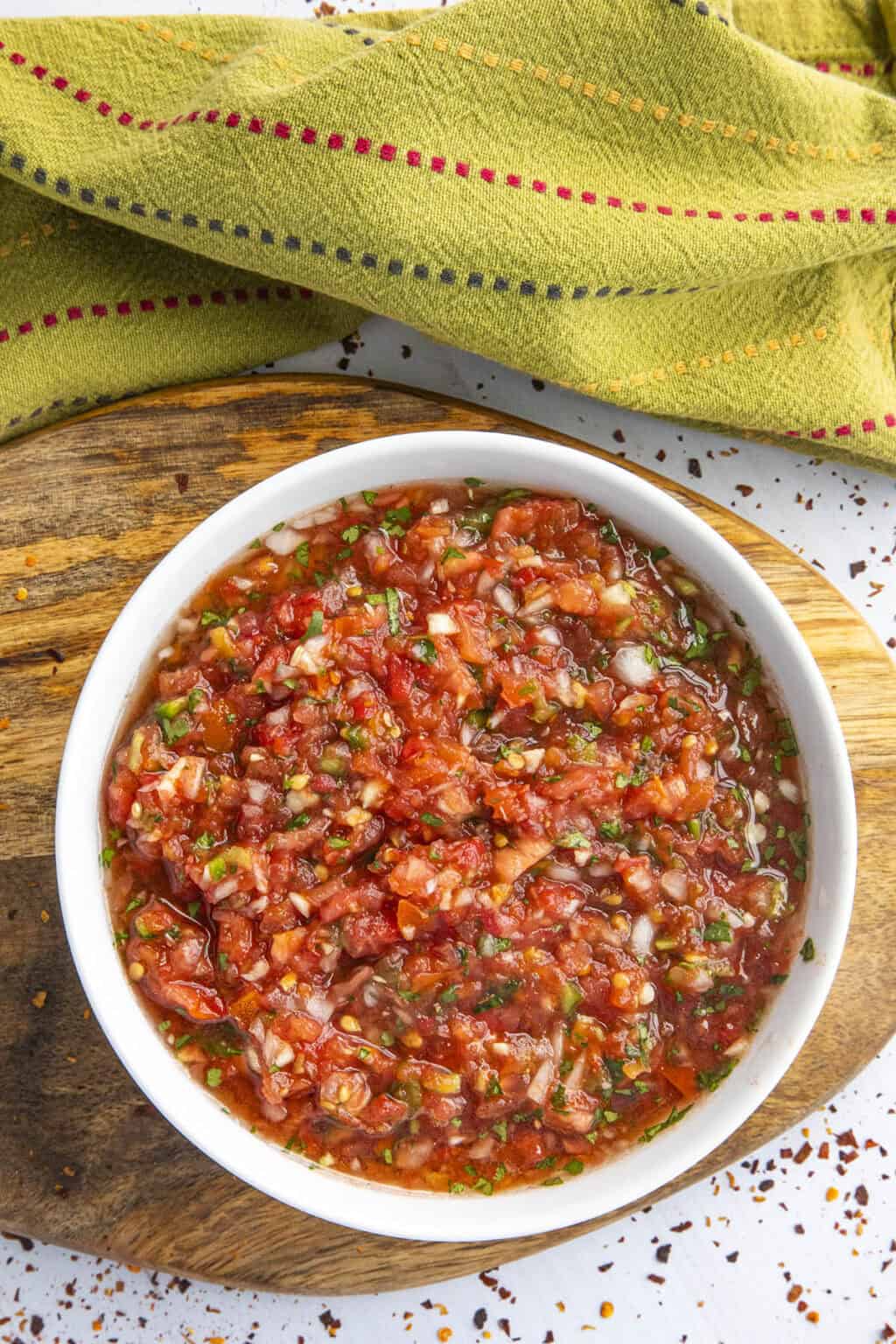 Salsa Recipe - Homemade Restaurant-Style Salsa - Chili Pepper Madness