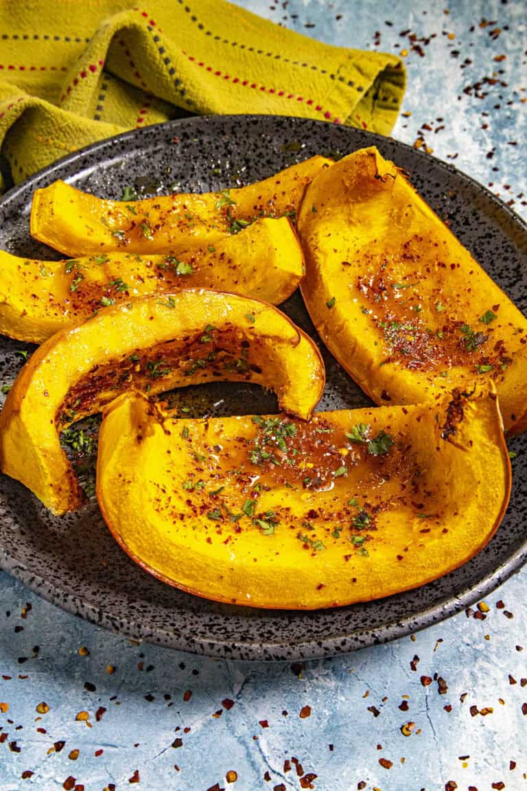 Hot Honey Roasted Pumpkin Recipe - Chili Pepper Madness