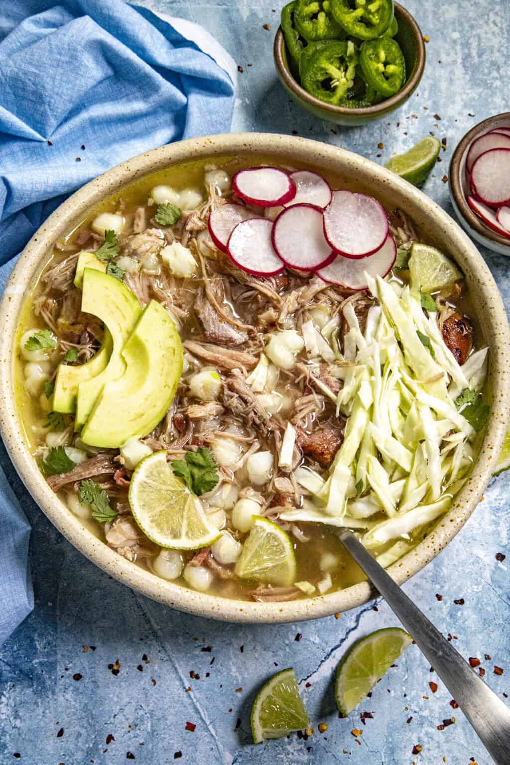 Pozole Blanco Recipe (Mexican White Posole) - Chili Pepper Madness