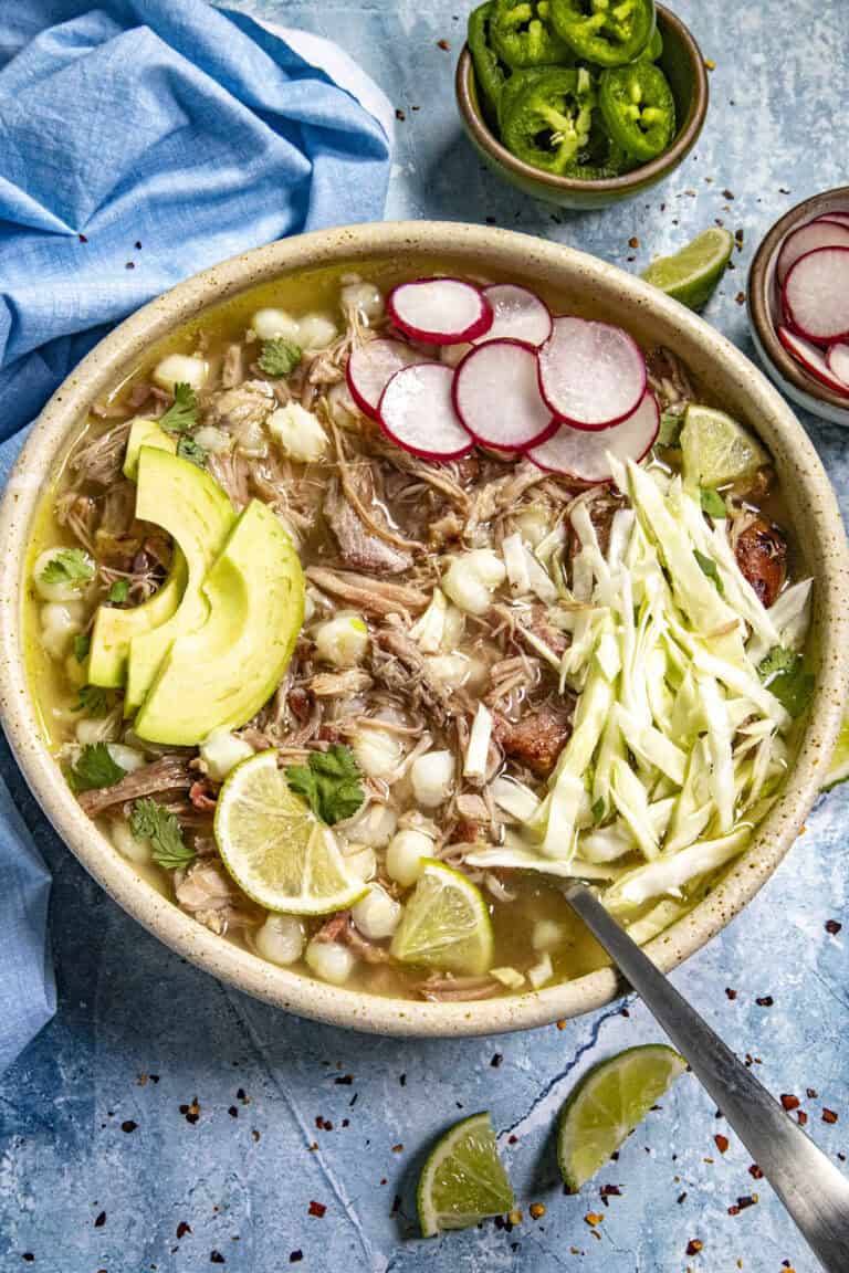 Pozole Blanco Recipe (Mexican White Posole) - Chili Pepper Madness