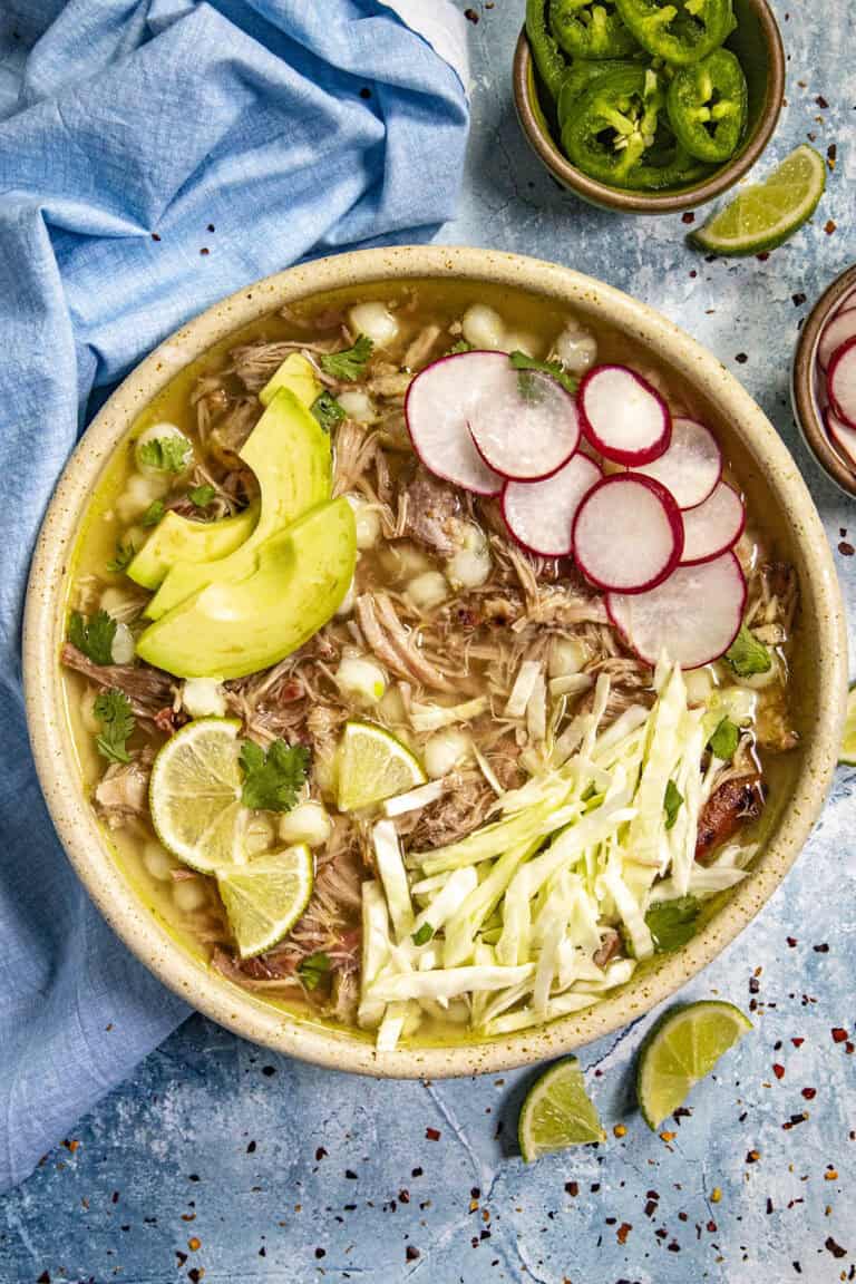 Pozole Blanco Recipe (Mexican White Posole) - Chili Pepper Madness