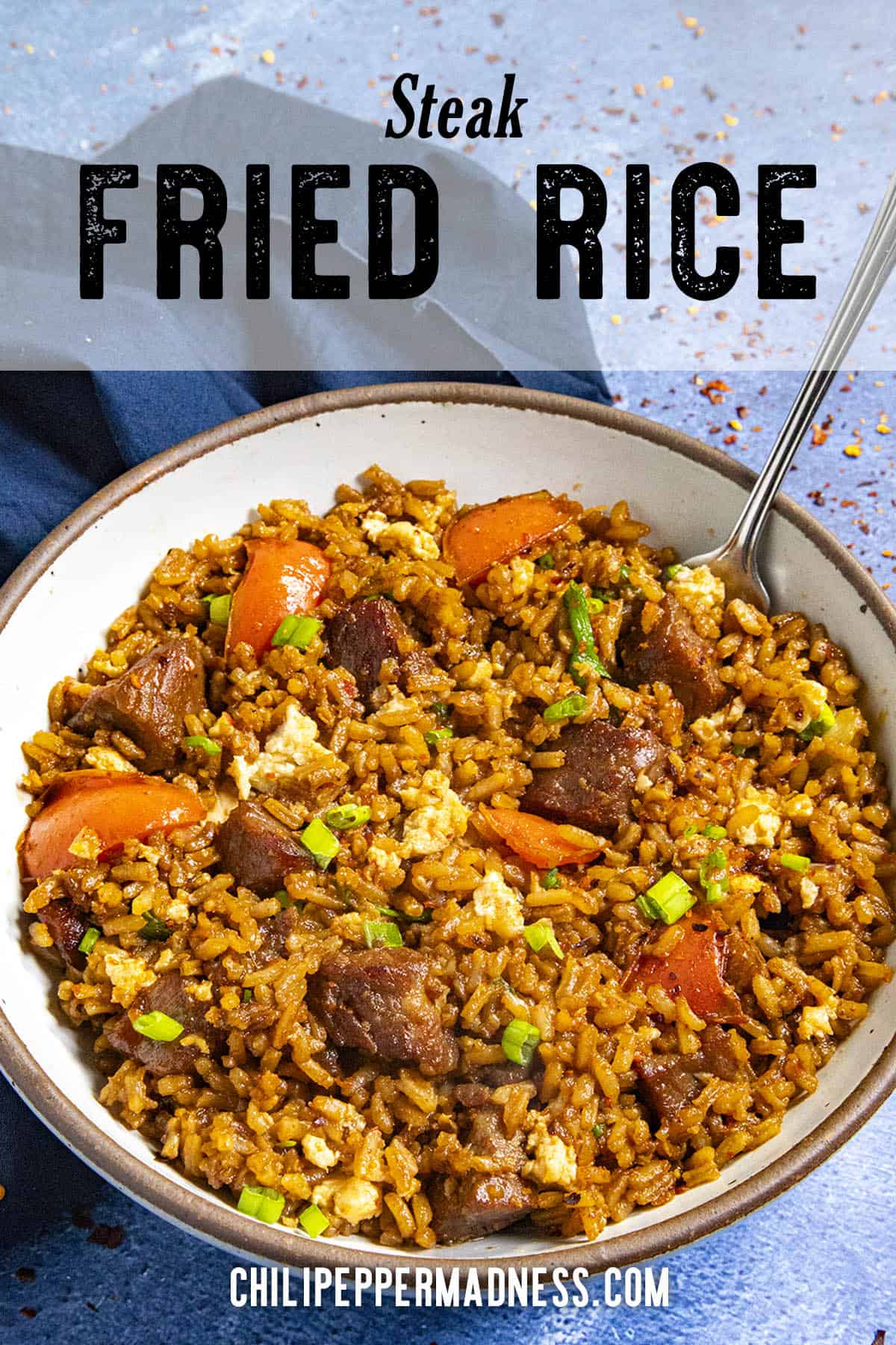 Steak Fried Rice - Chili Pepper Madness
