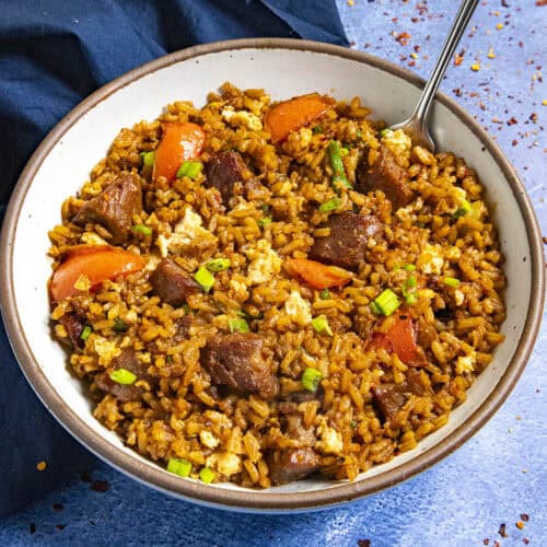 Steak Fried Rice - Chili Pepper Madness