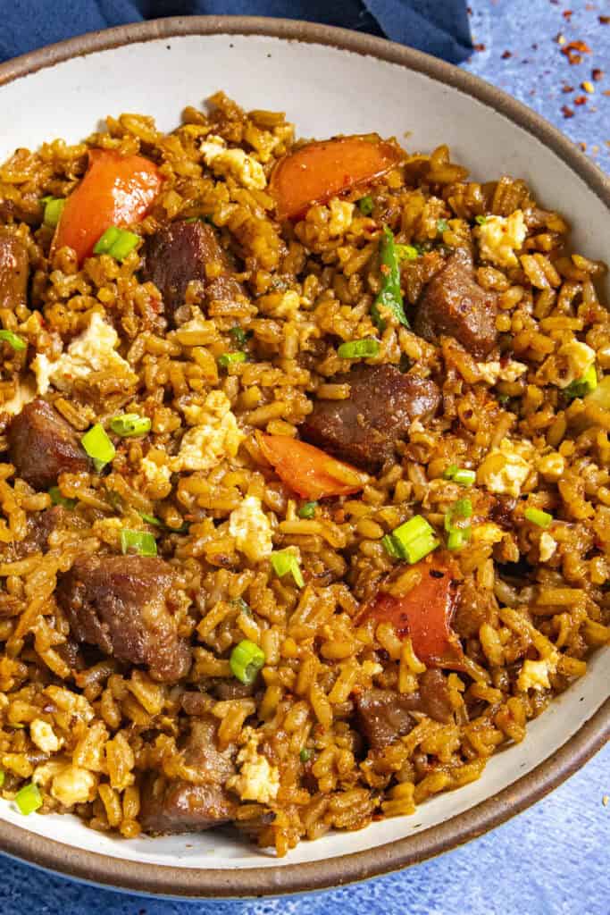 Steak Fried Rice - Chili Pepper Madness