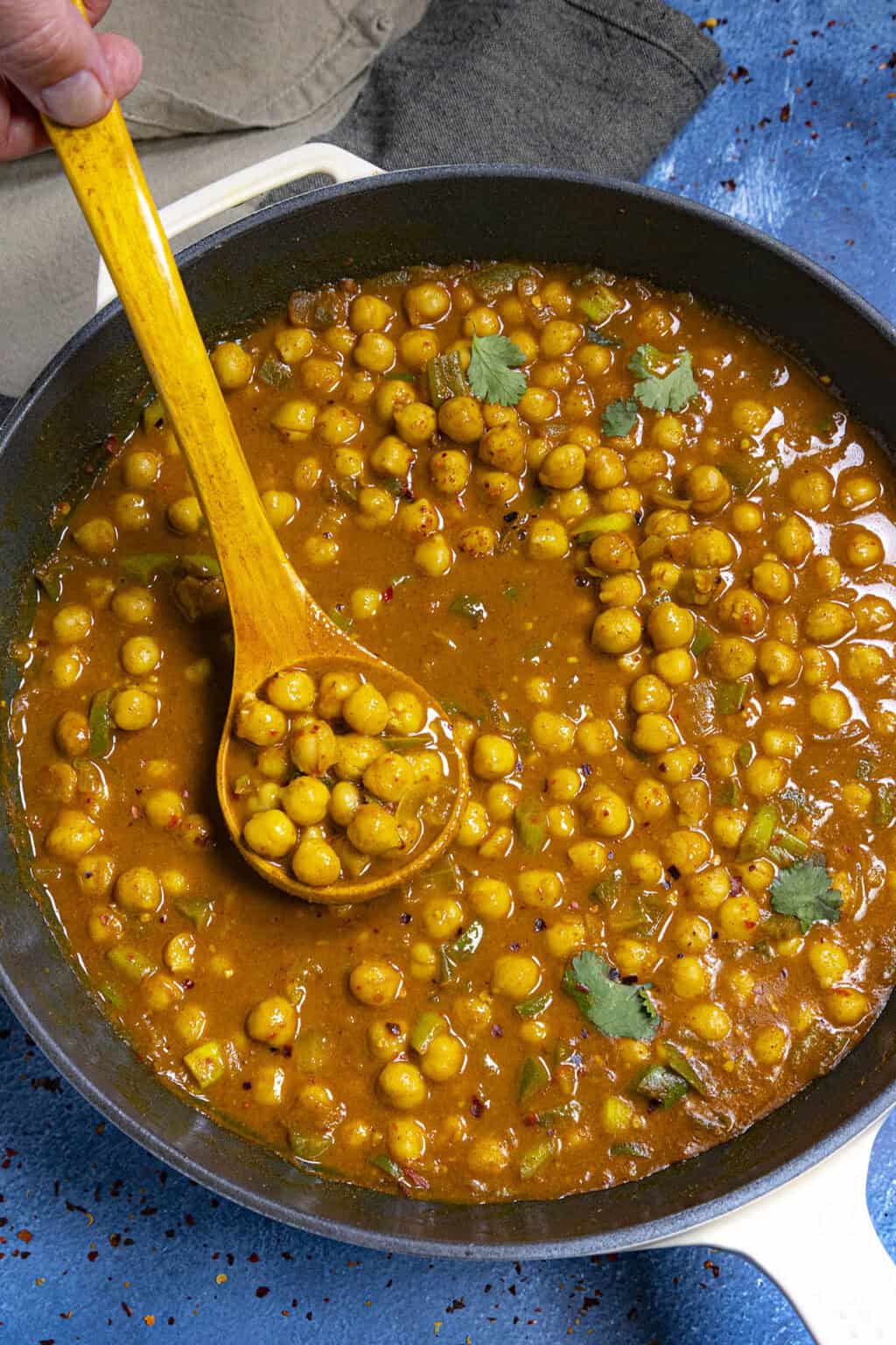 Easy Chickpea Curry Recipe - Chili Pepper Madness