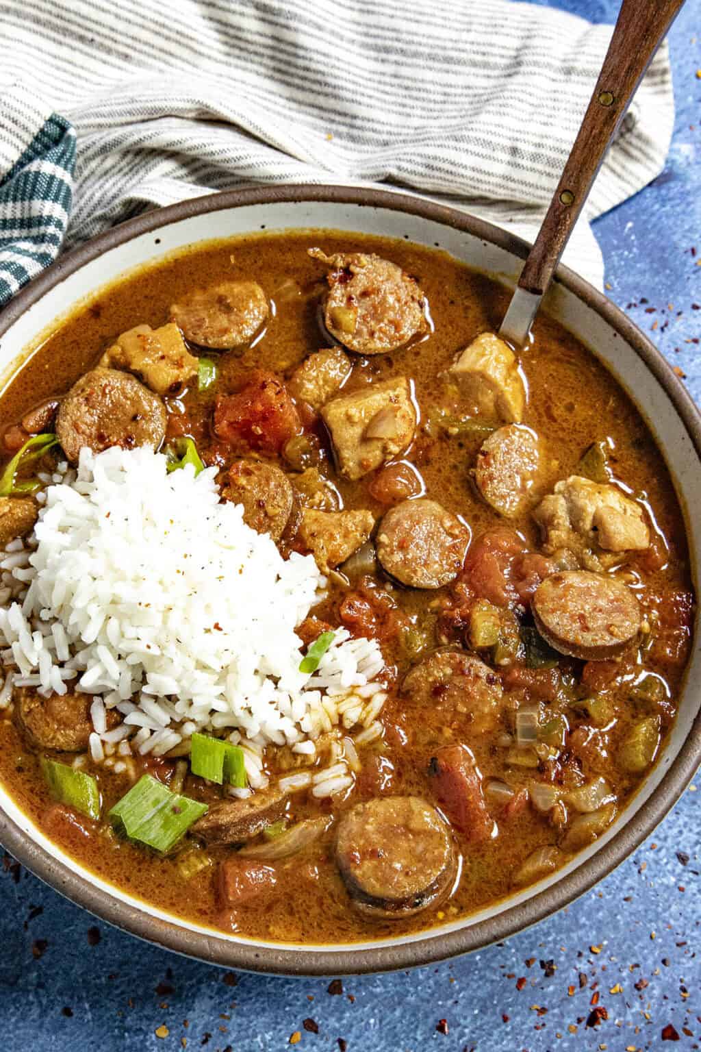 Creole Chicken and Sausage Gumbo Recipe - Chili Pepper Madness