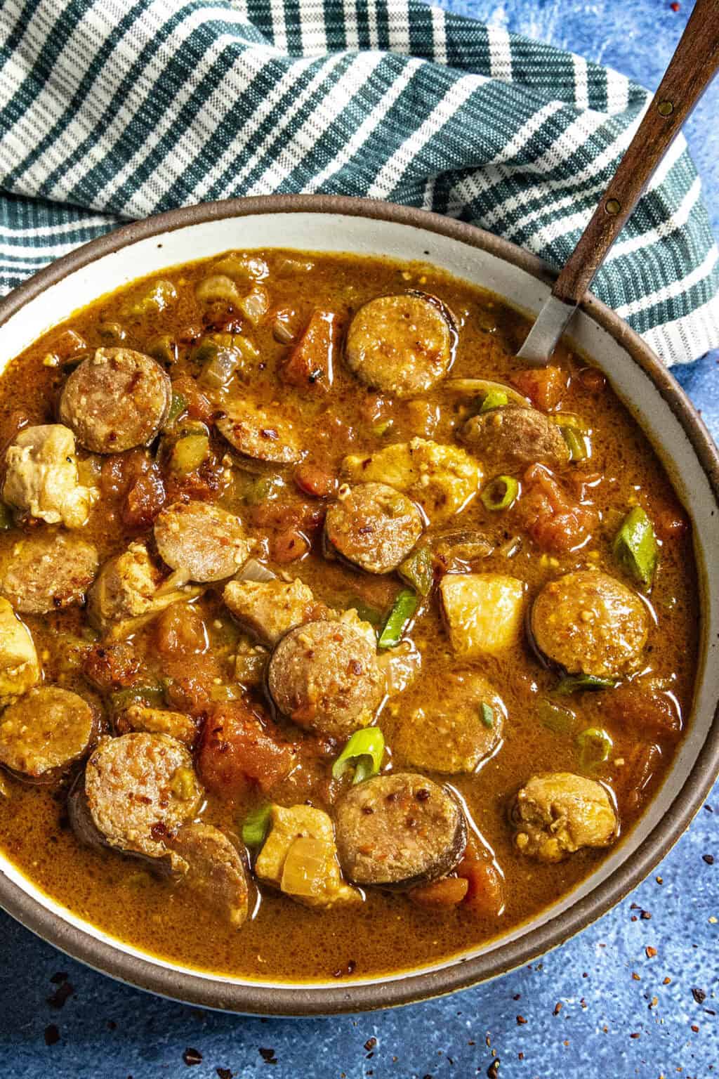 Creole Chicken and Sausage Gumbo Recipe - Chili Pepper Madness