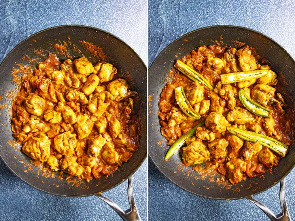 Chicken Karahi (Chicken in Spicy Tomato Curry) - Chili Pepper Madness
