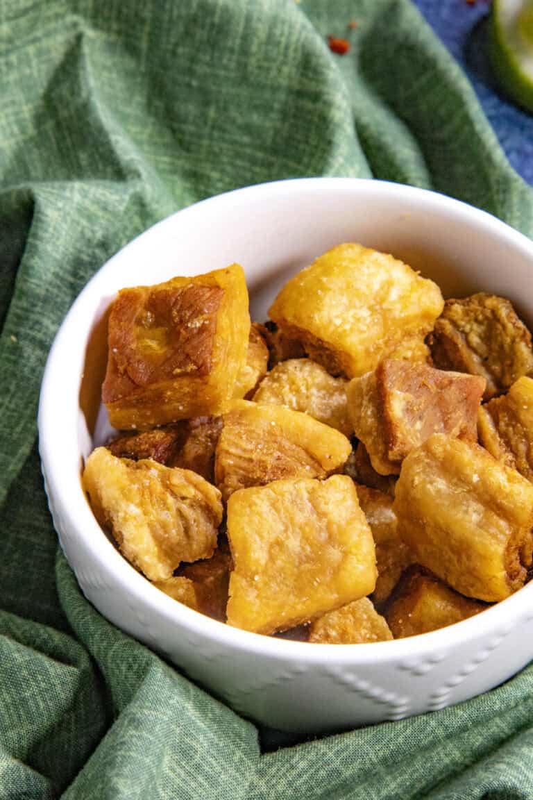 Easy Chicharrones Recipe (Baked Then Fried) - Chili Pepper Madness