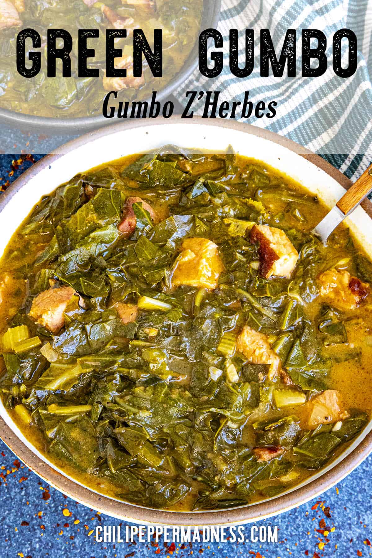 Green Gumbo Recipe (Gumbo Z'Herbes) - Chili Pepper Madness