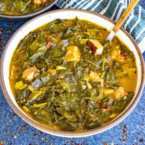 Green Gumbo Recipe (Gumbo Z'Herbes) - Chili Pepper Madness