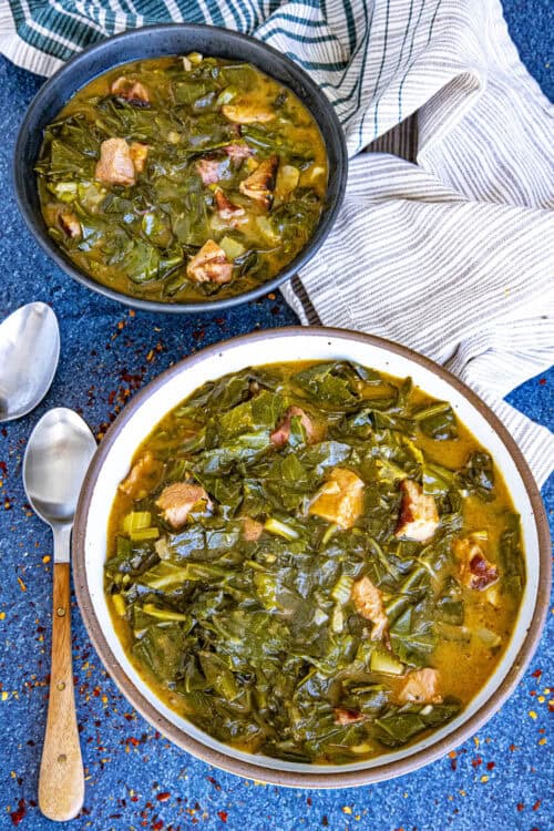 Green Gumbo Recipe (Gumbo Z'Herbes) - Chili Pepper Madness