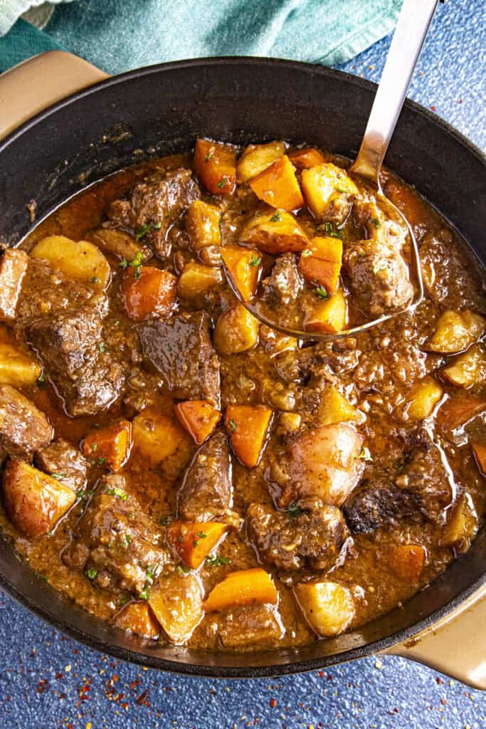 Irish Beef Stew with Guinness - Chili Pepper Madness